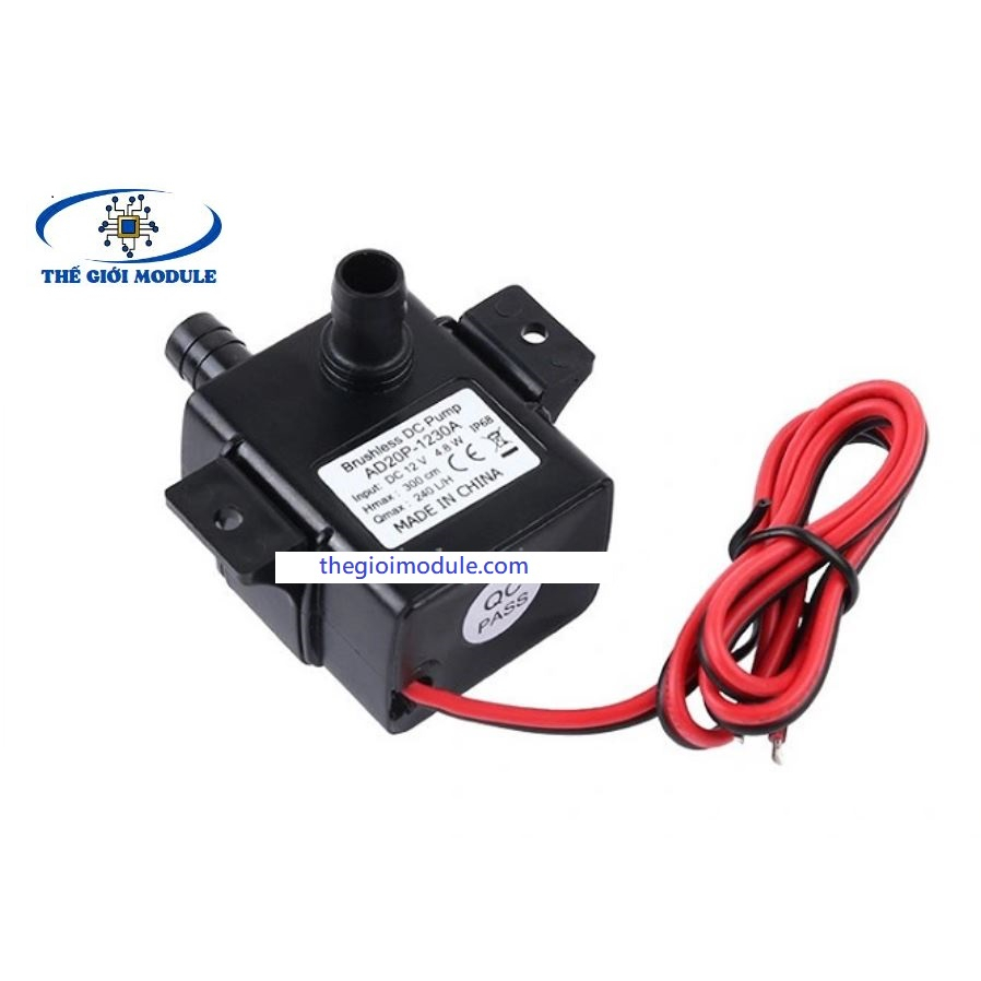 Động cơ bơm nước không chổi than 12V AD20P-1230A | Shopee Việt Nam
