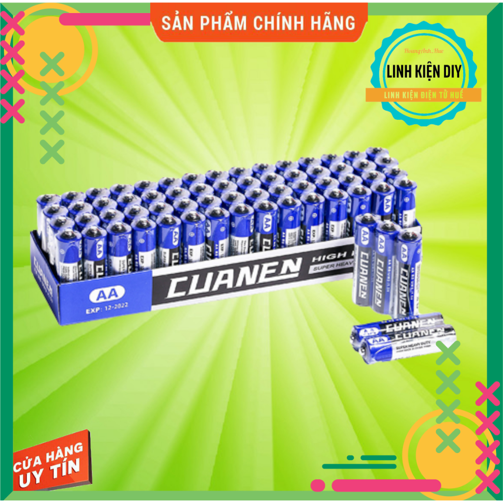 [S019] Vỉ 10 viên pin AA AAA pin tiểu pin remote Handa 1.5V đồng hồ ...