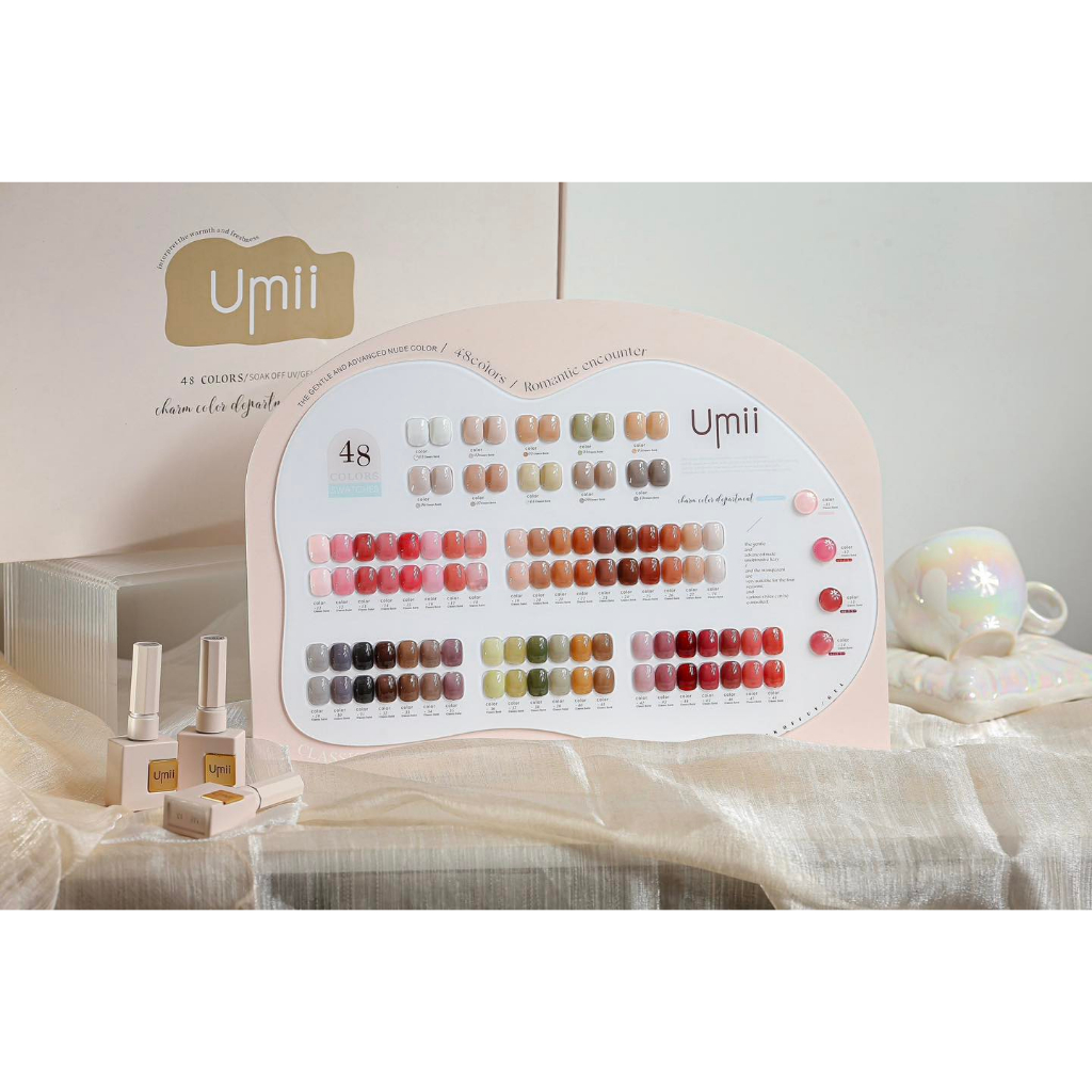 Phụ kiện nail - Set Thạch Đục Umii 48 màu | Shopee Việt Nam