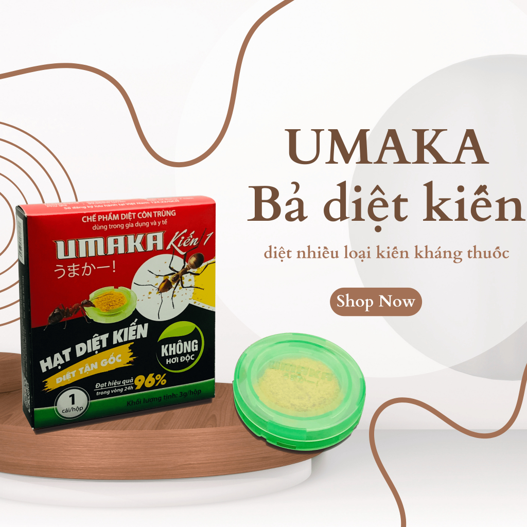 Bả Diệt Kiến 1 UMAKA - 1 cái/hộp | Shopee Việt Nam