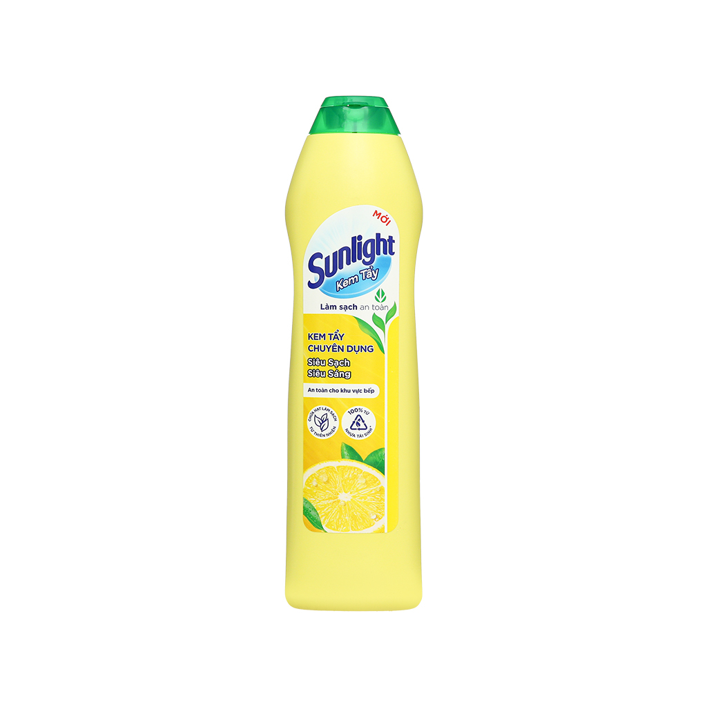 ( mẫu mới ) Kem tẩy đa năng sunlight hương chanh chai 690g ( mẫu cũ ...