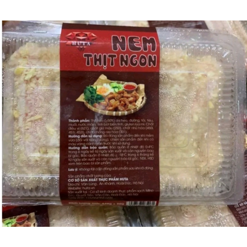Nem chua rán Hà Nội ( hộp 20 cái) siêu ngon - Siêu Thị Nguyên Liệu đồ ...