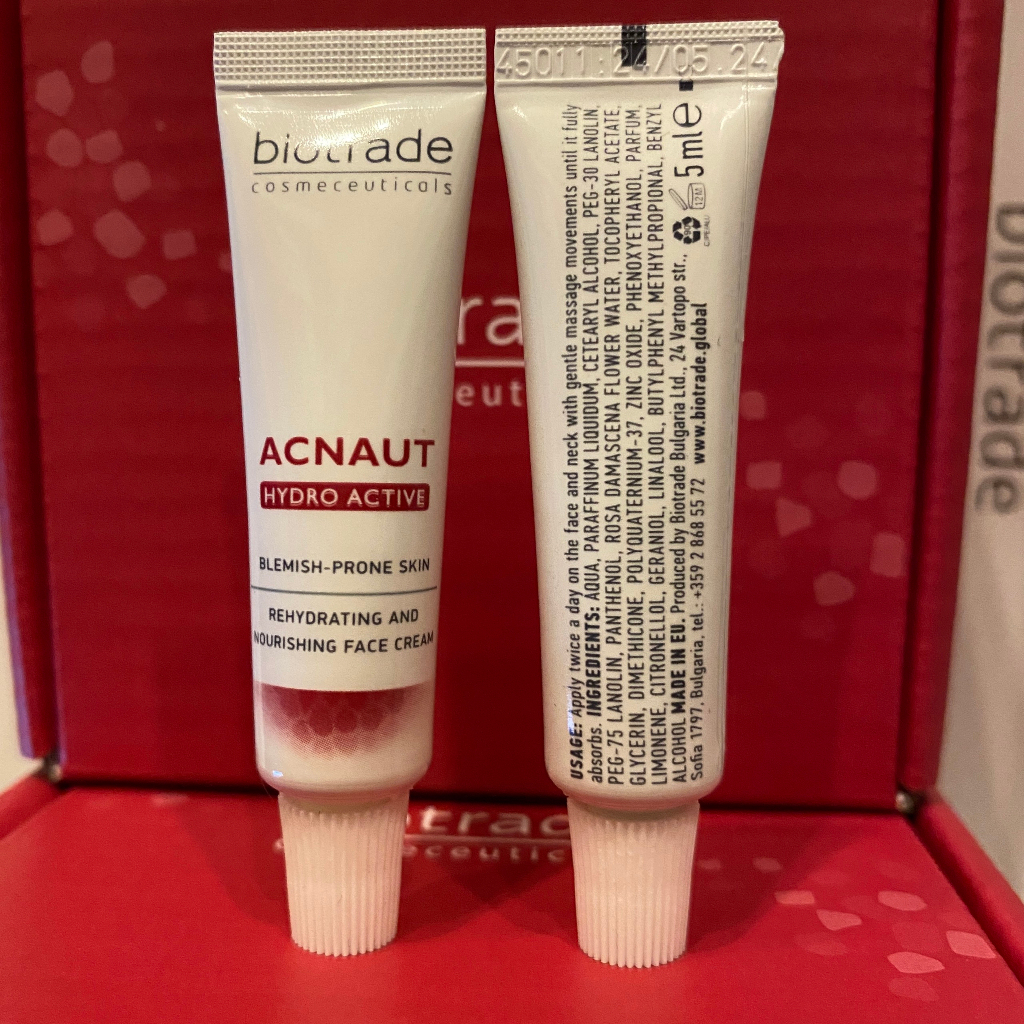 [MINI SIZE]Kem dưỡng ẩm BIOTRADE Acnaut Hydro Active Cream cho da hỗn ...