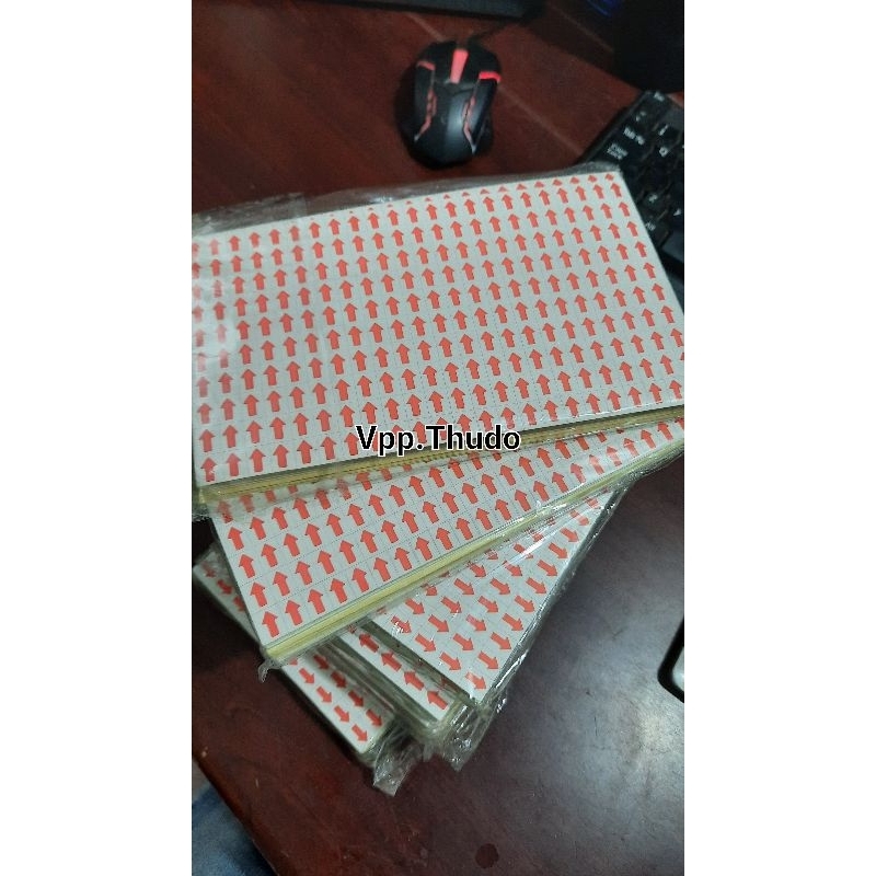 Tem mũi tên chỉ lỗi sản phẩm. ( 18400 tem) | Shopee Việt Nam
