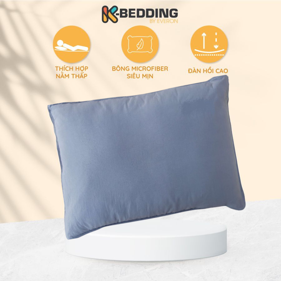 Ruột gối nằm K-Bedding By Everon kích thước 45x65cm - Gòn lông vũ, gối ...