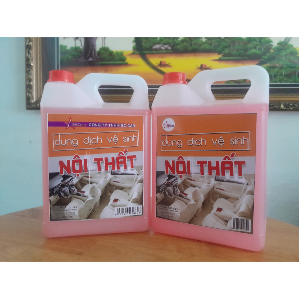 Dung dịch vệ sinh nội thất/ nền da/nhựa/simply 5L | Shopee Việt Nam