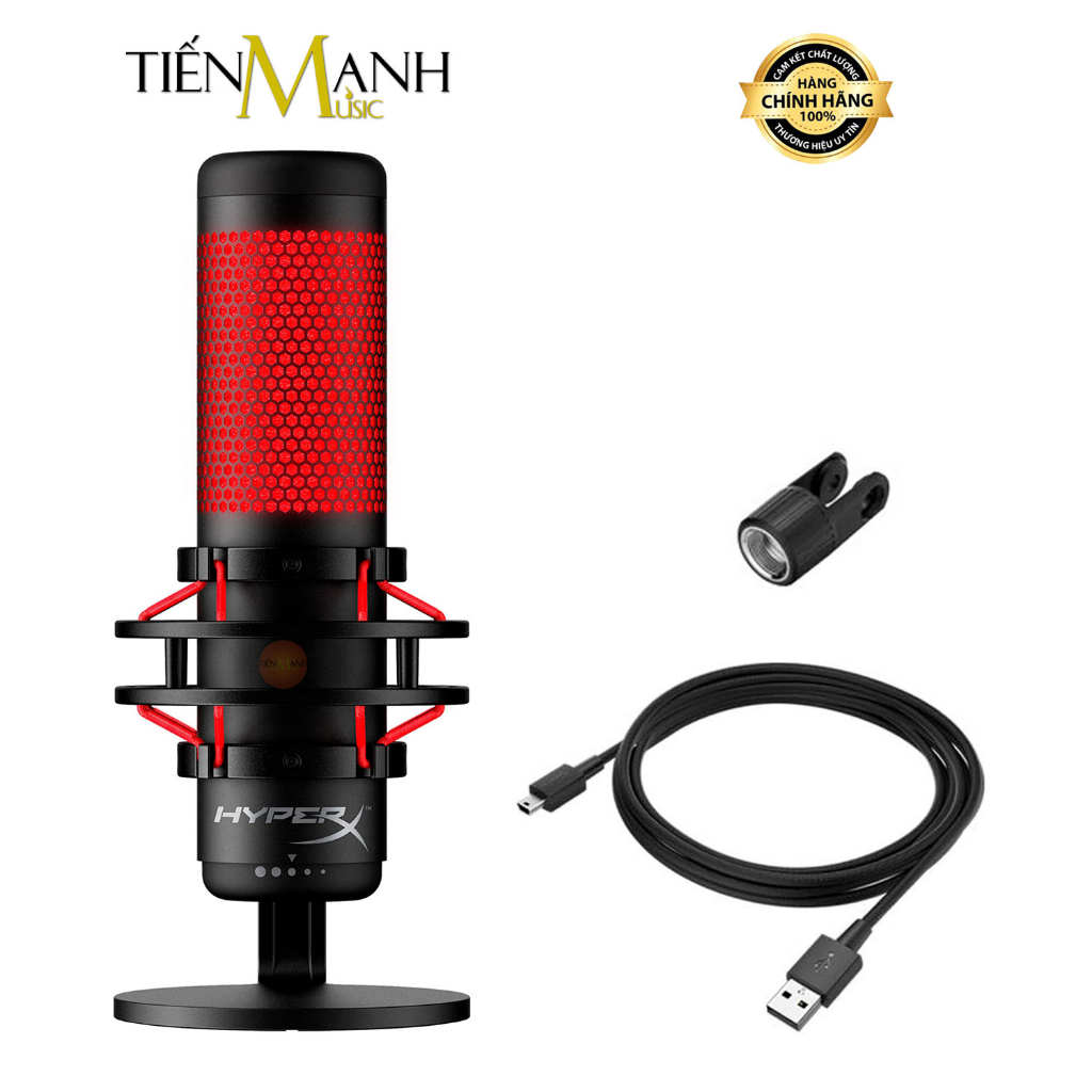 [Chính Hãng] Micro USB Kingston HyperX QuadCast - Mic Thu Âm Podcast ...