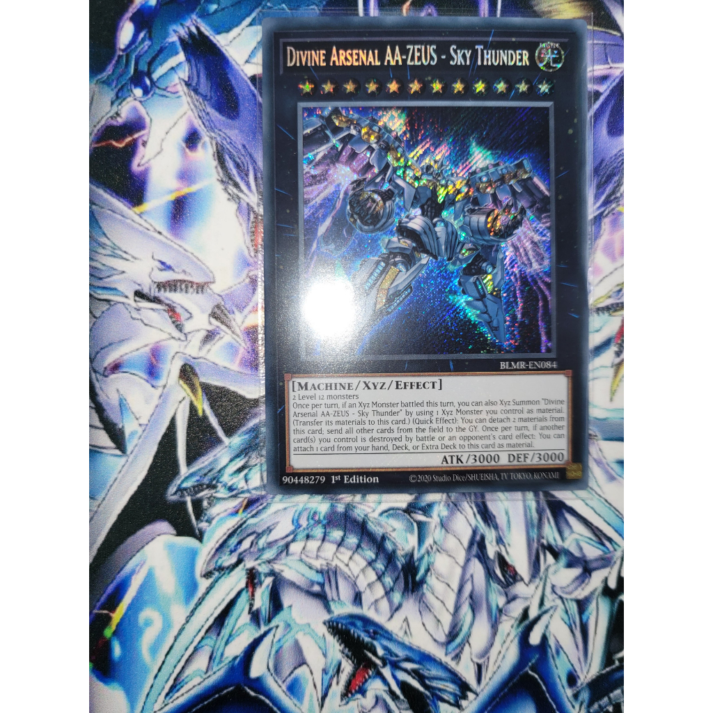 Thẻ Bài Yugioh Tcg Uk Divine Arsenal Aa Zeus Sky Thunder Blmr En084 Shopee Việt Nam