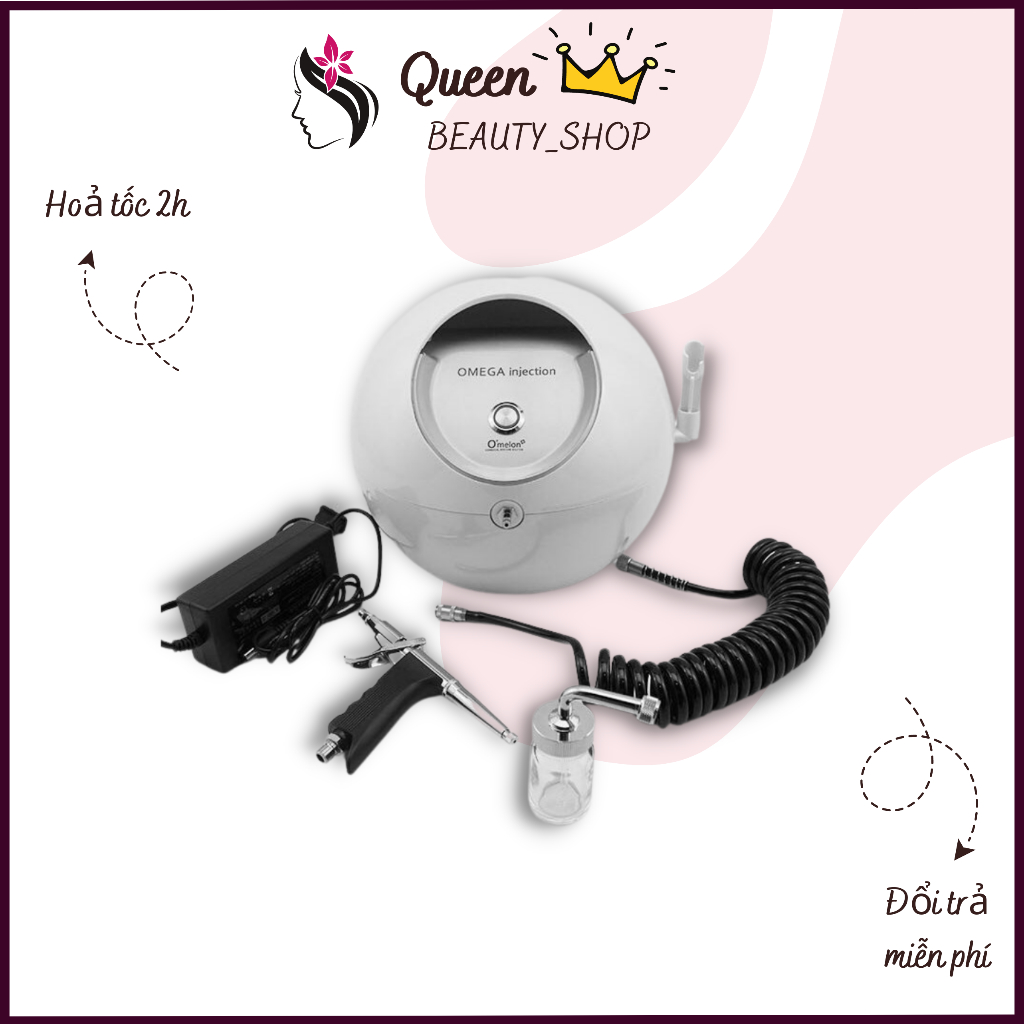 Máy Phun Oxy Omega , Máy Phun Oxy Jet Mini Hàng chuẩn (Bảo Hành 12 ...