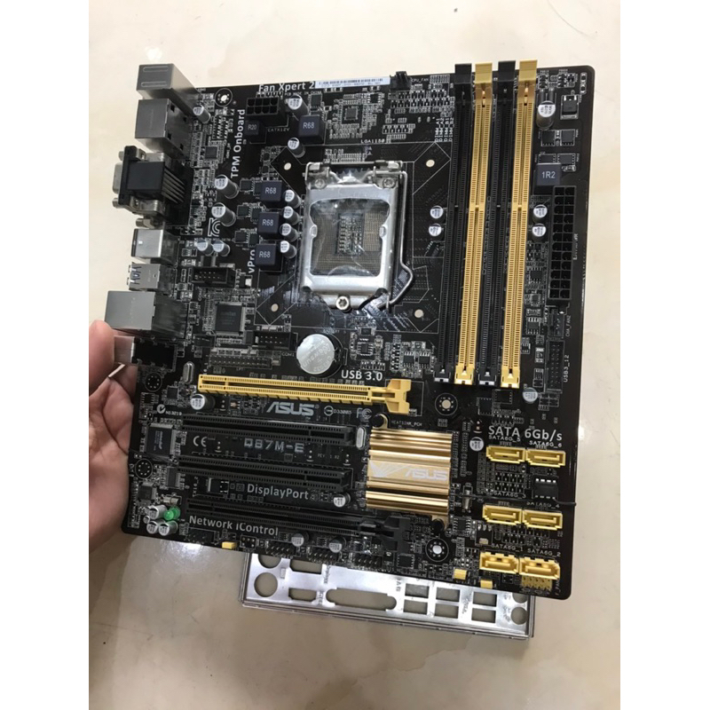 Bo Mạch chủ Main asus Q87 sk 1150 Main 4 khe cắm ram nguyên bản ...