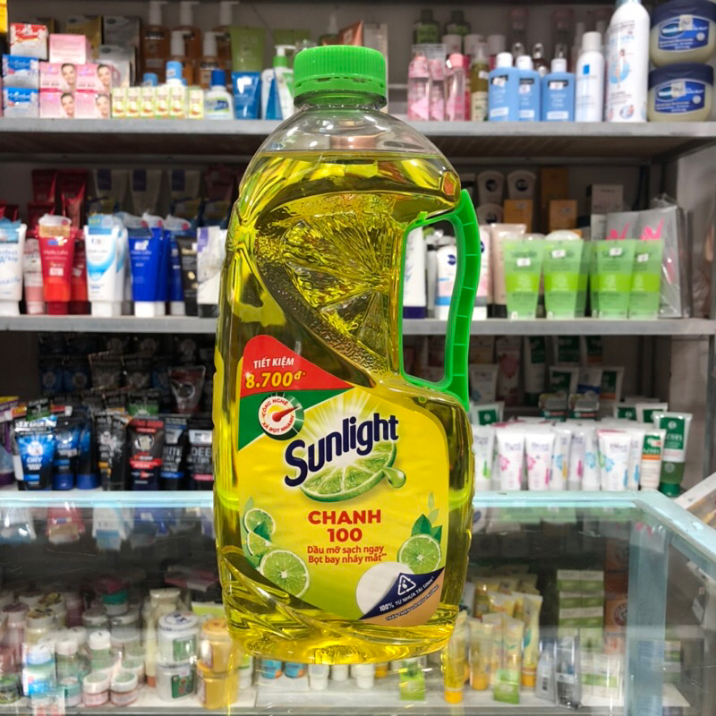 Nước rửa chén Sunlight Chanh 100 chai 1,5kg | Shopee Việt Nam