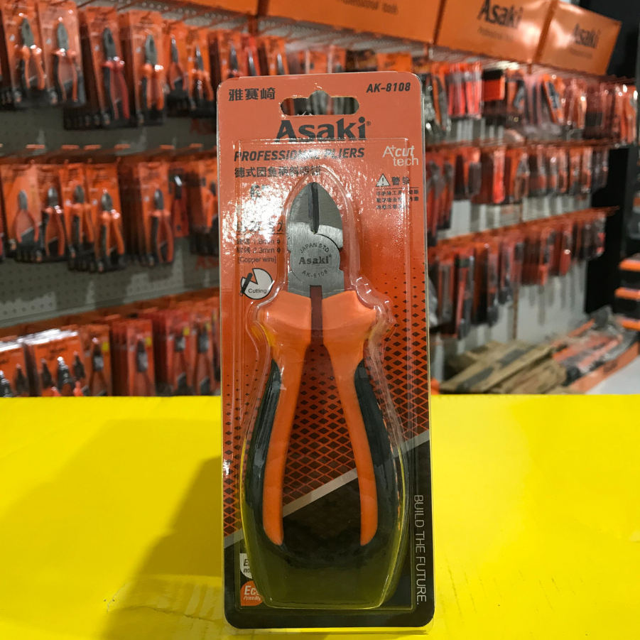 Kìm cắt CHẤT LƯỢNG JAPAN SIÊU BỀN 5”- 6"- 8" cao cấp Asaki CHÍNH HÃNG AK-8156-8108-8096-8110 ...