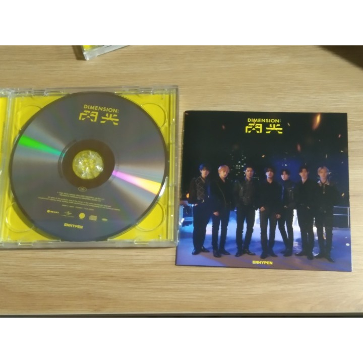 (alb không card) Enhypen Dimension Senkou & Heeseung Solo Jacket (album gồm cd và booklet ...