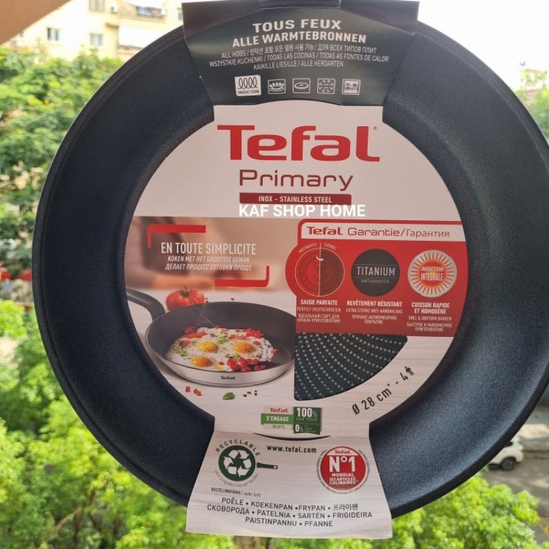 Chảo chiên inox chống dính Tefal Primary 28cm - Hàng chính hãng | Shopee Việt Nam