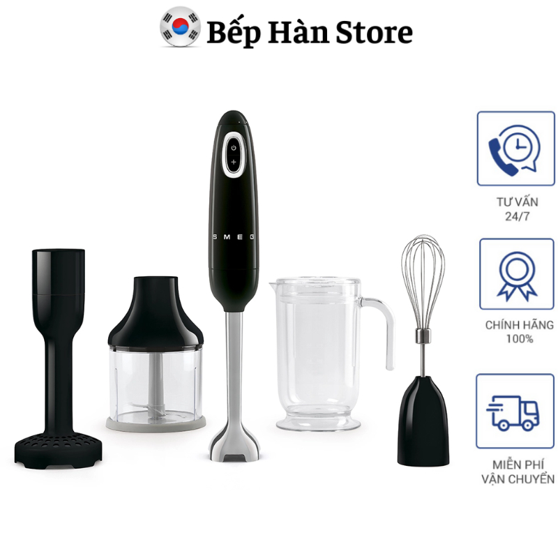 Máy Xay Cầm Tay Smeg HBF02, Smeg Blender, Máy Xay Đồ Ăn Dặm, Nhập Đức ...