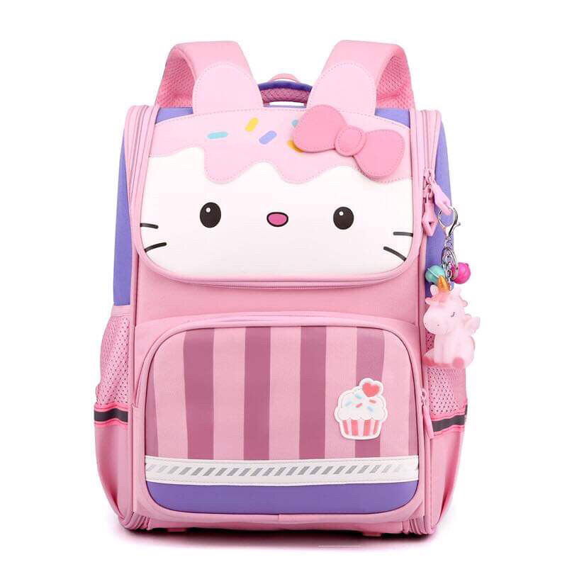 balo hello kitty dạng hộp chống gù ( ảnh thật ) | Shopee Việt Nam