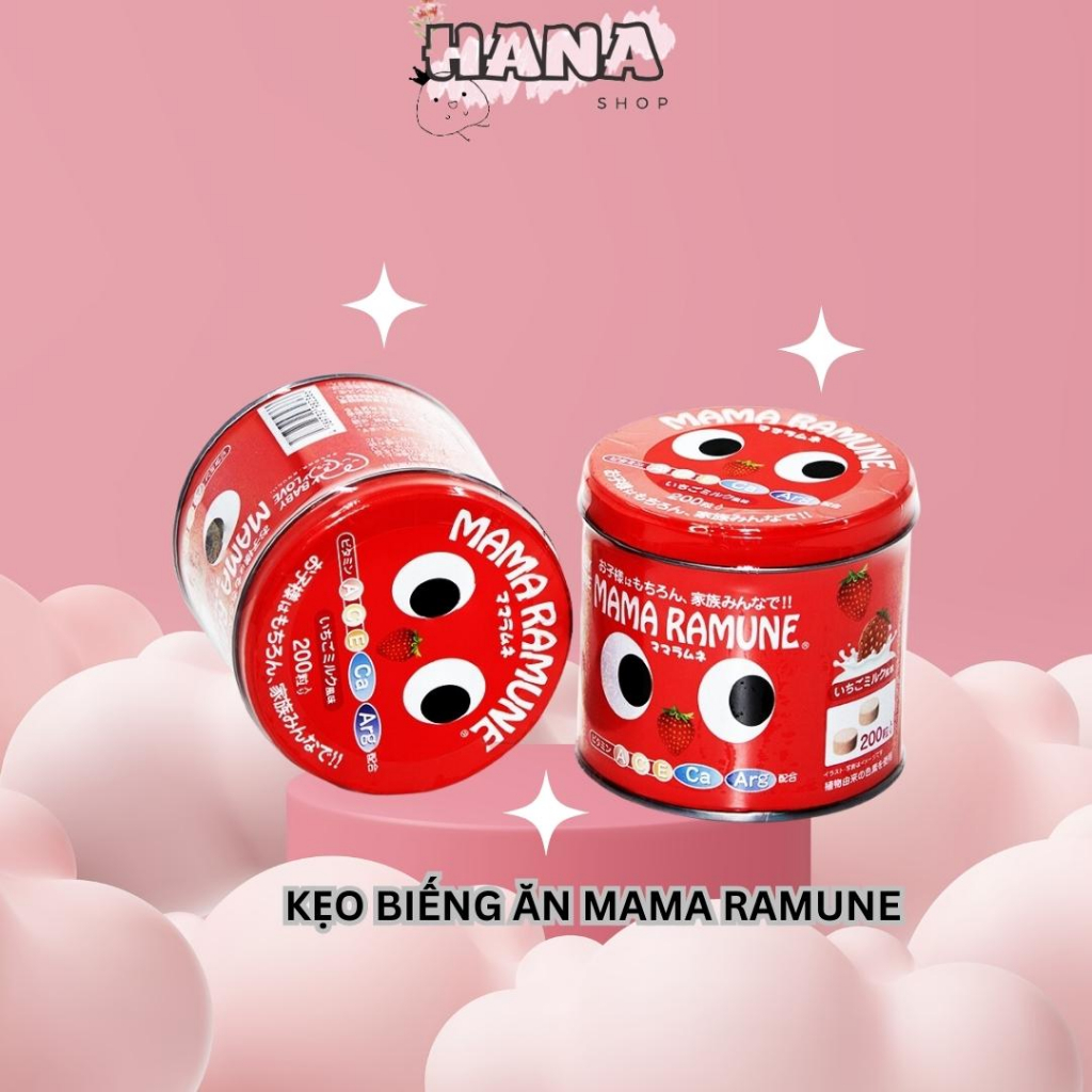Kẹo Biếng Ăn Cho Trẻ MAMA RAMUNE Nhật 200 Viên | Shopee Việt Nam