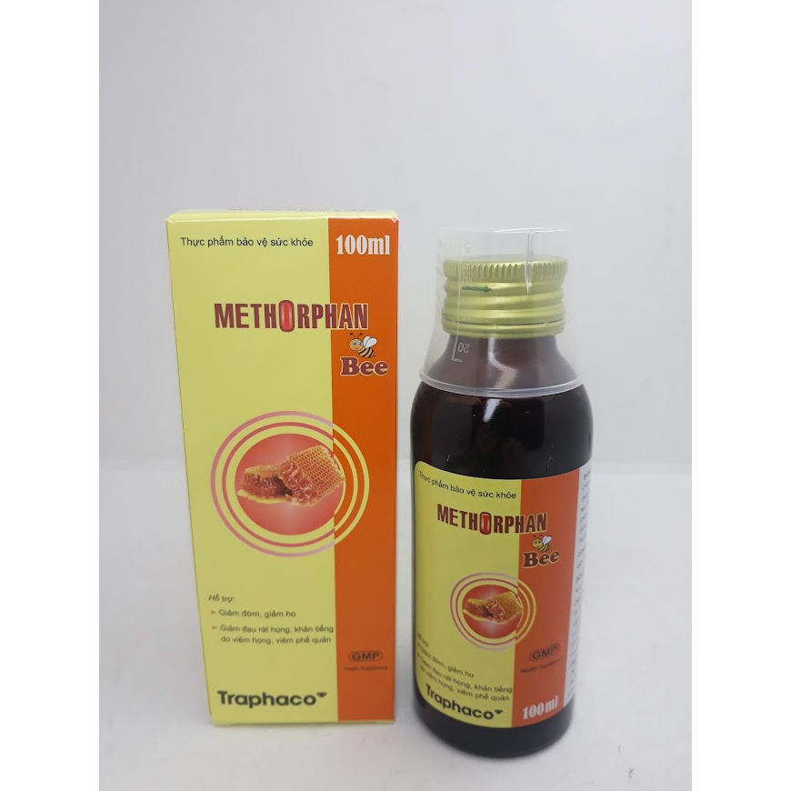 Siro Methorphan bee lọ 110ml hỗ trợ giảm ho hàng chính hãng công ty ...