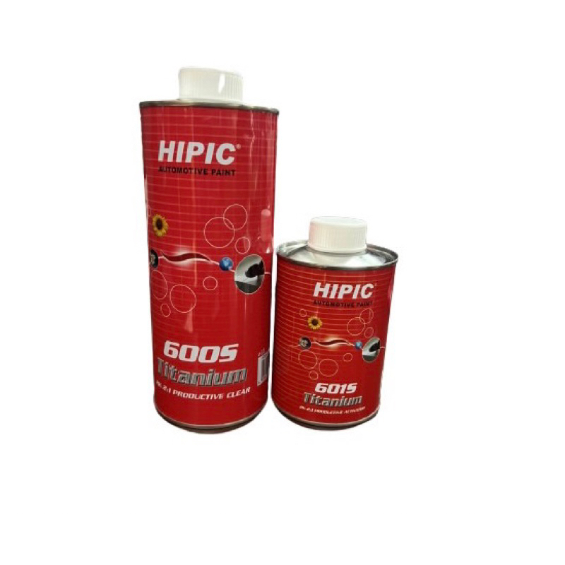 Dầu bóng cao cấp 600S HIPIC tỉ lệ 2:1 sản phẩm Axalta ( Sơn ô tô và xe ...