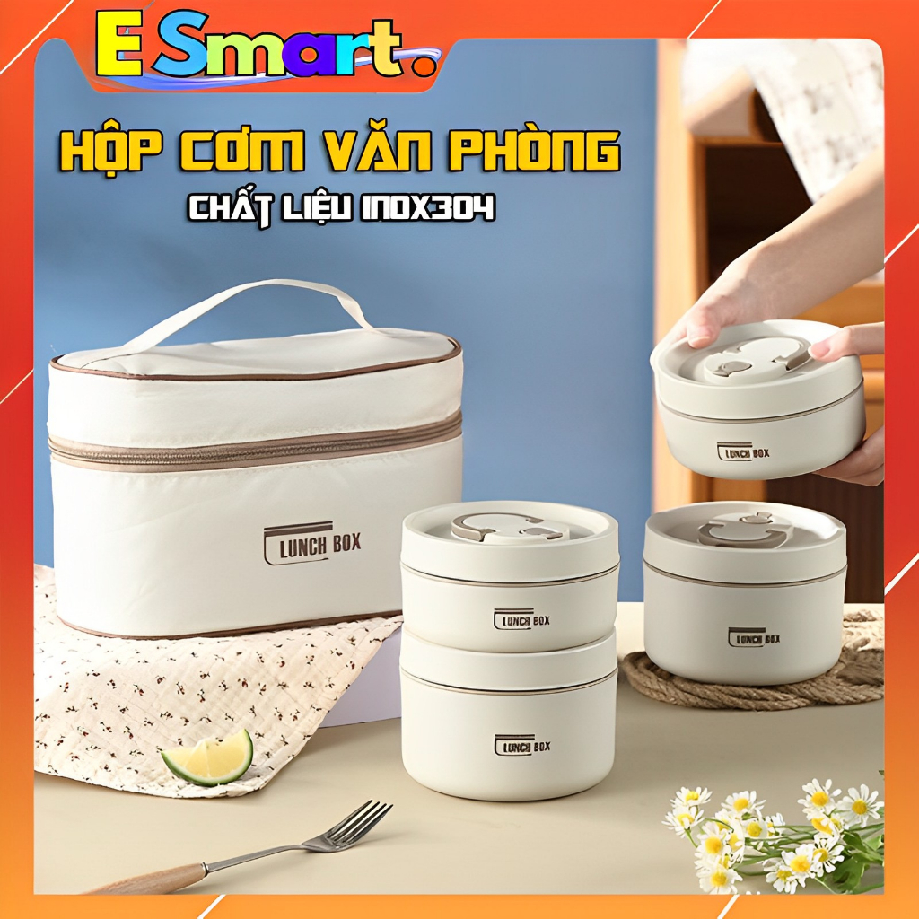 Hộp Đựng Cơm Giữ Nhiệt LUNCH BOX Cao Cấp Đựng Cơm Văn Phòng - Cặp Lồng ...