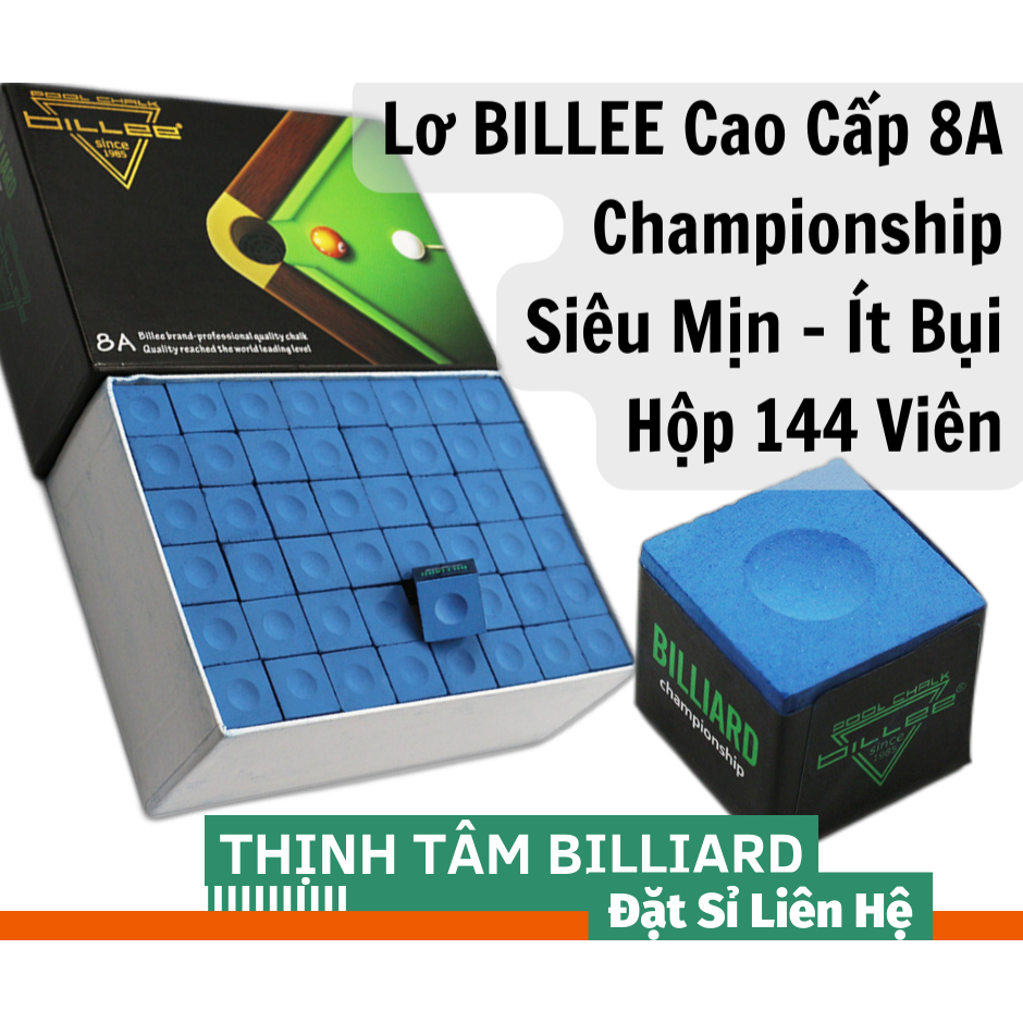 [THỊNH TÂM] Hộp 144 Viên Lơ Bida BILLEE Cao Cấp Championship 8A, Mịn ...