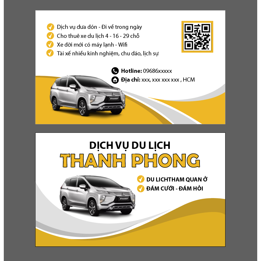 Card visit Taxi - Xe dịch vụ - hộp 100 cái | Shopee Việt Nam