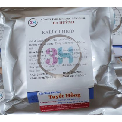 PHỤ GIA TP : KALI CLORID - TẠO ĐỘ SĂN CHẮC, GIÒN SỰT CHO CÁC SP THỊT ...
