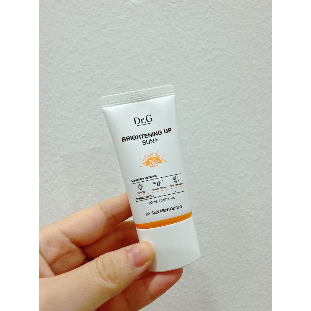 Kem Chống Nắng Dr.G Brightening Up Sun+ SPF50+ PA+++ Tuýp 50ml | Shopee Việt Nam