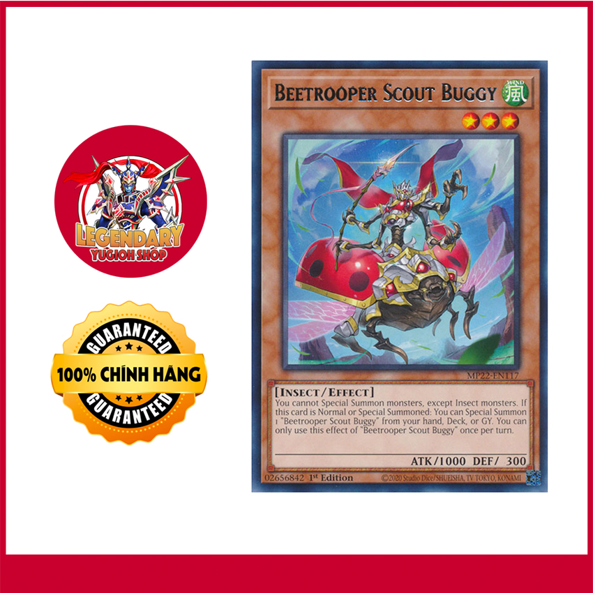 [EN][Thẻ Bài Yugioh Chính Hãng] Beetrooper Scout Buggy | Shopee Việt Nam