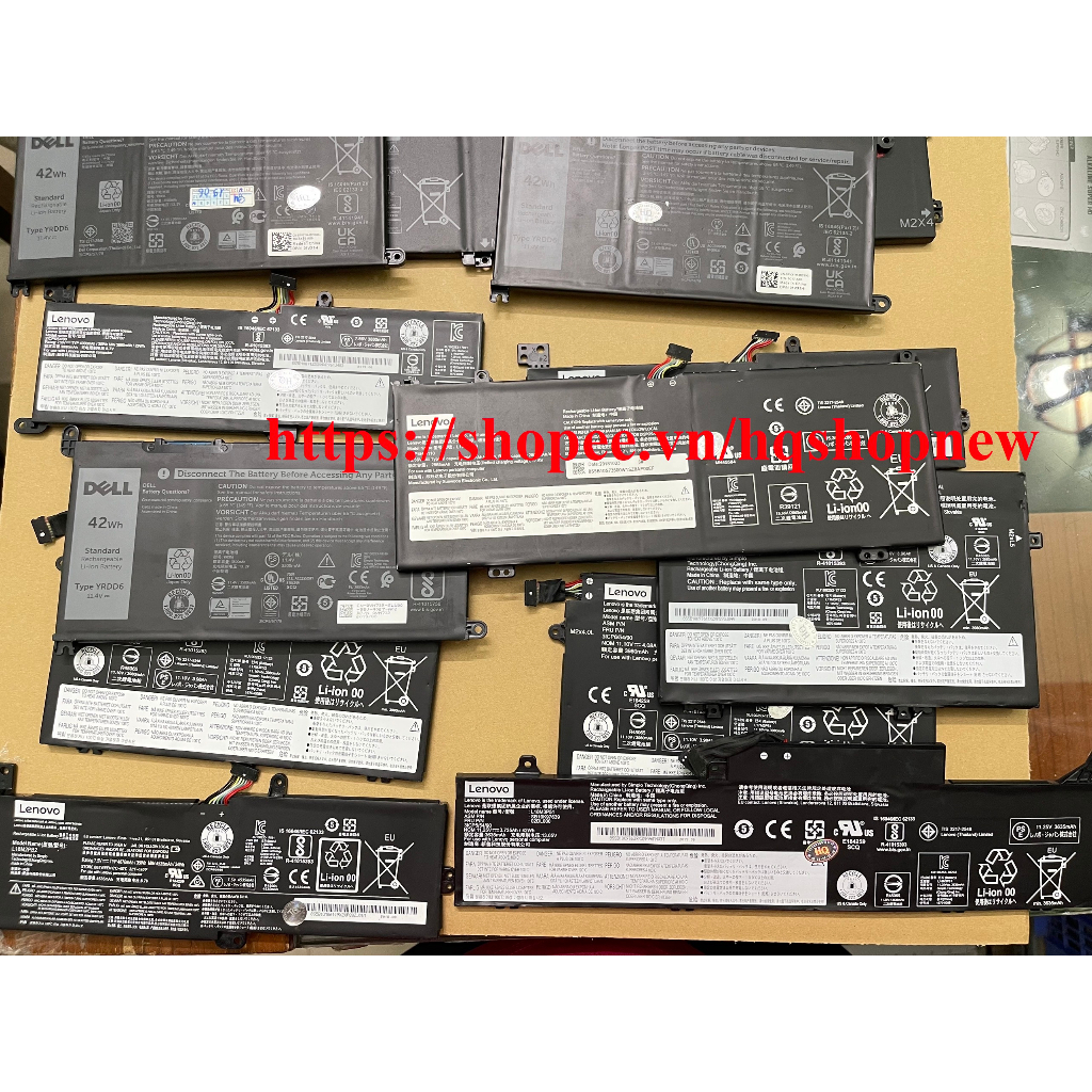 Pin Laptop mới khóa mạch sạc hoặc kiệt pin 0% về lấy cell hoặc mạch sạc ...