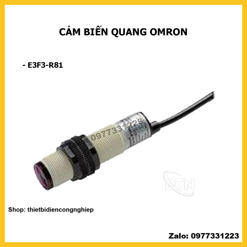 CẢM BIẾN QUANG OMRON E3F3-R81 | Shopee Việt Nam