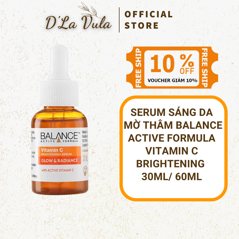 Serum Sáng Da Balance Active Formula Vitamin C Brightening | Shopee ...