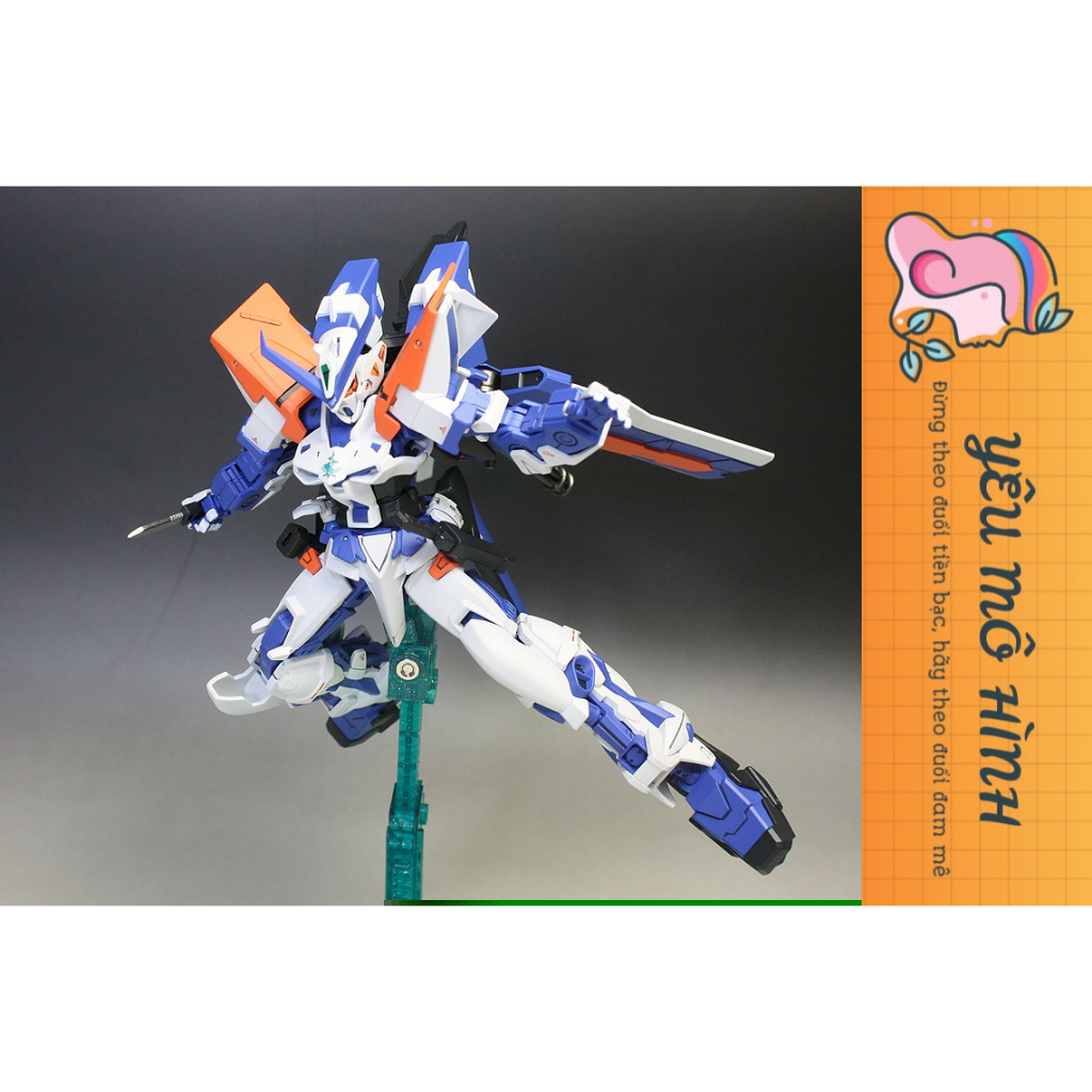 Mô hình Gundam HG Astray Blue Frame Second L Tặng kèm Base trưng bày và ...