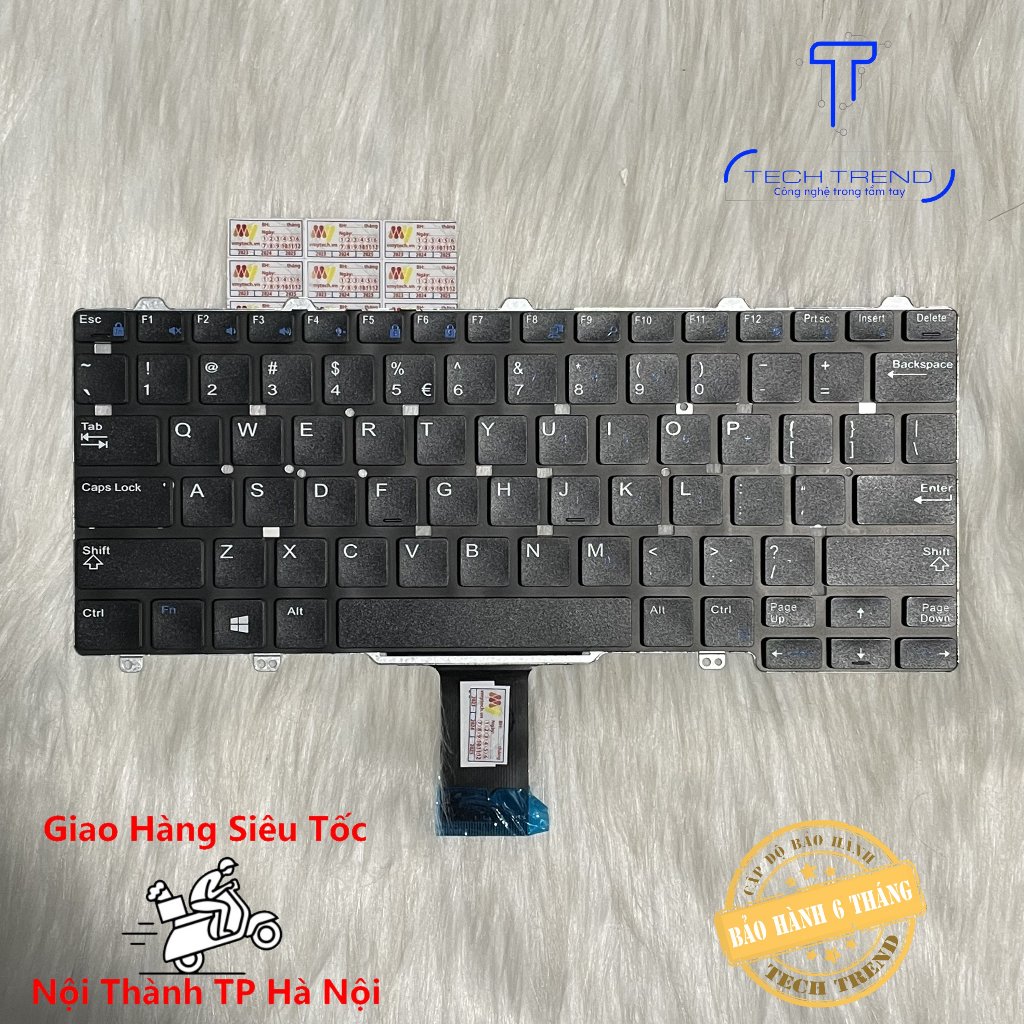 Bàn phím Dell Latitude E7250 E7270 E5270 5270 7275 E5250 XPS 9250 ...