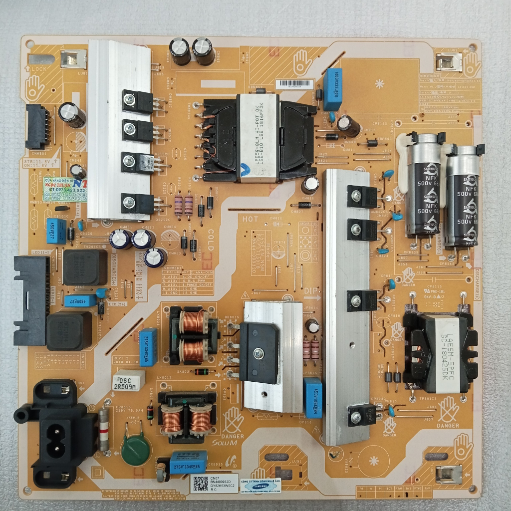 Bo nguồn Tivi SAMSUNG 55RU7100, 55NU7100, 65RU7100, 65NU7100 - HÀNG ...