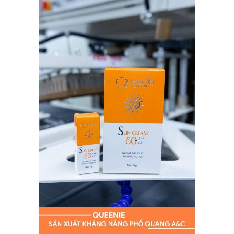 Kem Chống Nắng Phổ Quang AC Queenie Skin Tặng Chống Nắng Mini | Shopee ...