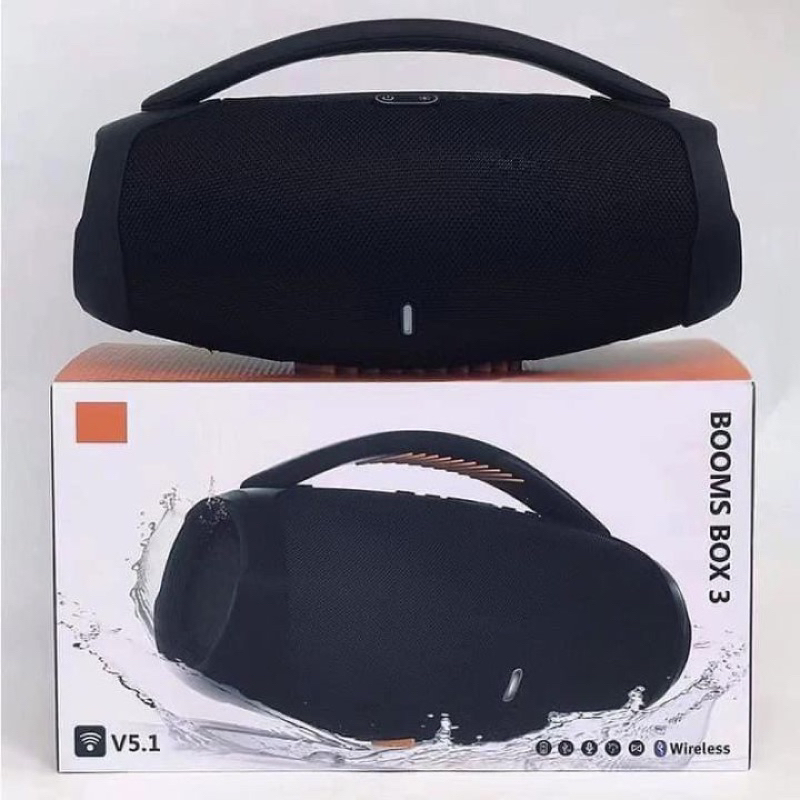 Loa Boom box 3 Pro V5.1 tay xách nguyên khối công suất 30Ww | Shopee ...