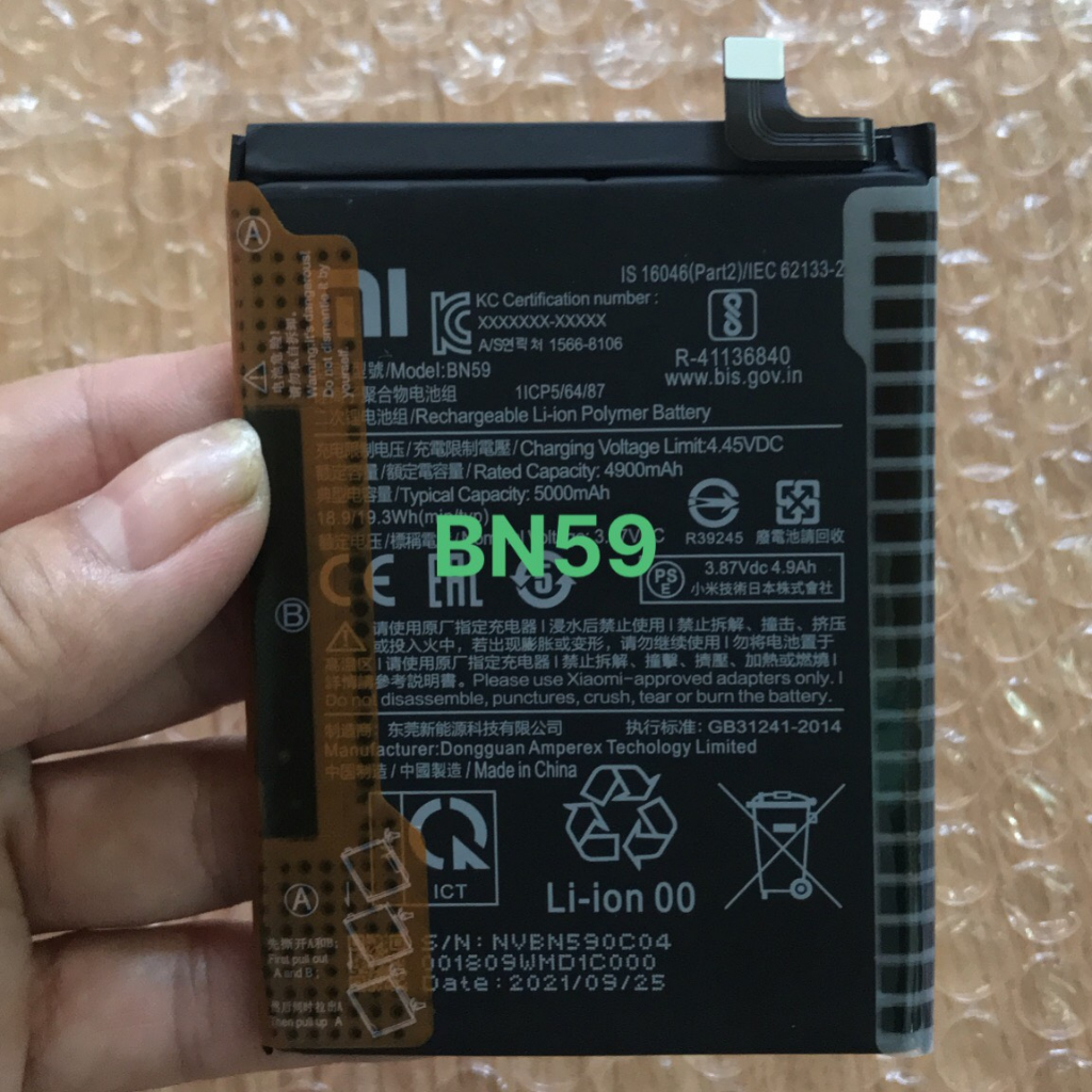 Pin BN59 Xiaomi Redmi Note 10 / Redmi Note 10s zin new dung lượng ...