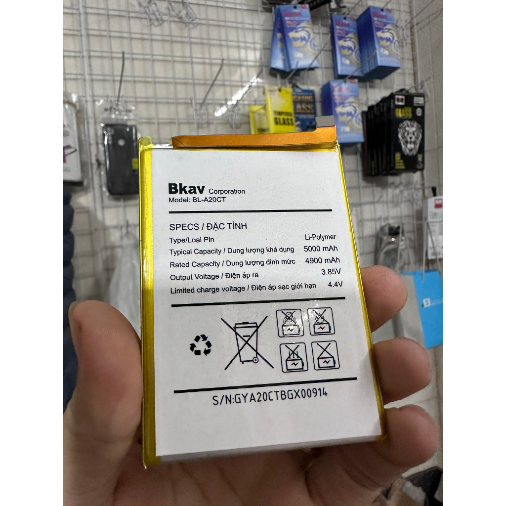 Pin điện thoại Bphone A40/A50/A60 chuẩn dung lượng | Shopee Việt Nam