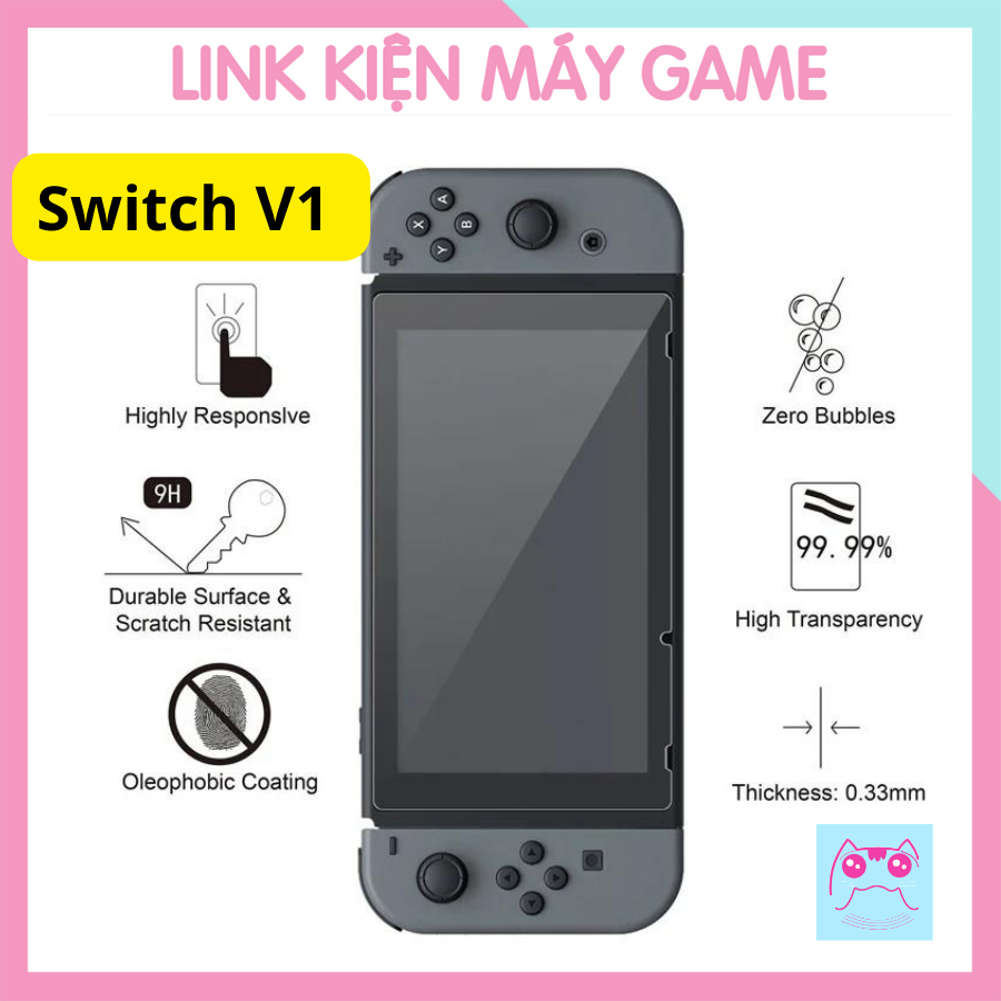 Kính Cường LựcBảo Vệ Màn Hình Cho Nintendo Switch NS OLED LITE | Shopee Việt Nam