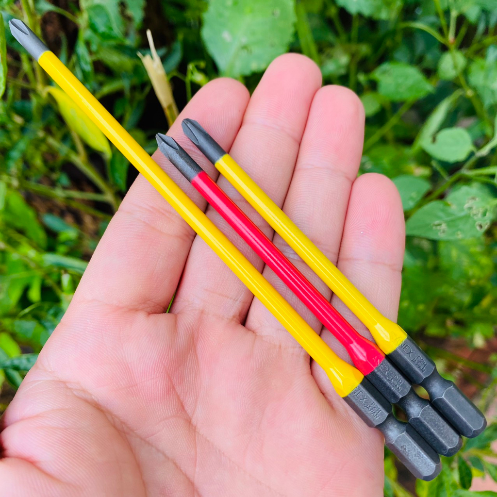 Mũi vít 4 cạnh PH1 PH2 Nhật Bản 1 đầu Anex AC-16M | Shopee Việt Nam