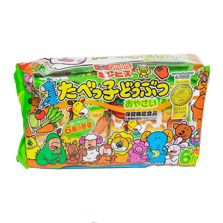 Bánh quy hình thú Ginbis (150g) giàu DHA chính hãng | Shopee Việt Nam