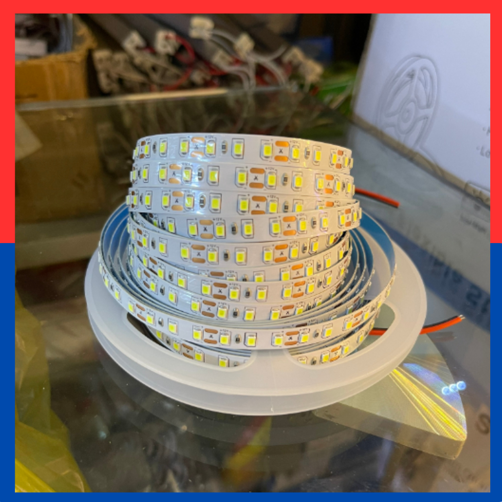 led dây dán tường tủ 12v loại 2835, cuộn led dây dán trang trí siêu ...