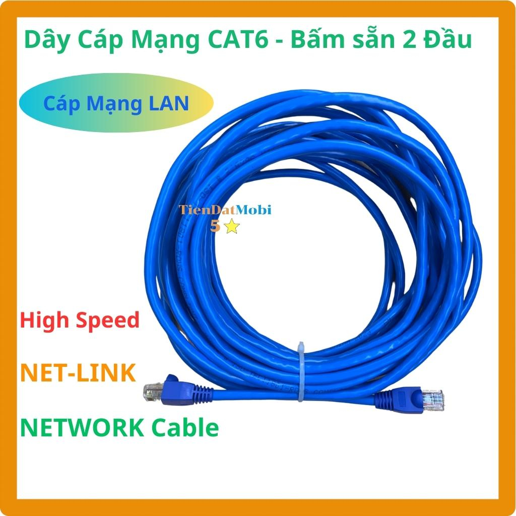 Dây cáp mạng chuẩn CAT6 bấm sẵn 2 đầu, Cáp mạng LAN dẻo dai bền chịu lực tốt. | Shopee Việt Nam