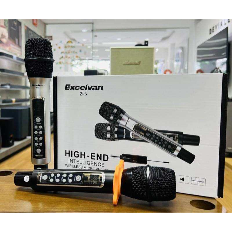 Mic Karaoke không dây Excelvan Z1 Pro/Micro không dây Excelvan Z2 Pro ...