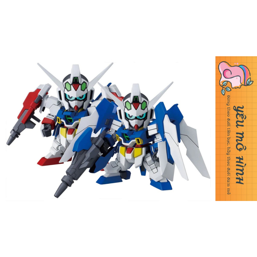Mô hình Gundam SD AGE-2 (Normal, Double Bullet) Tặng kèm base trưng bày ...