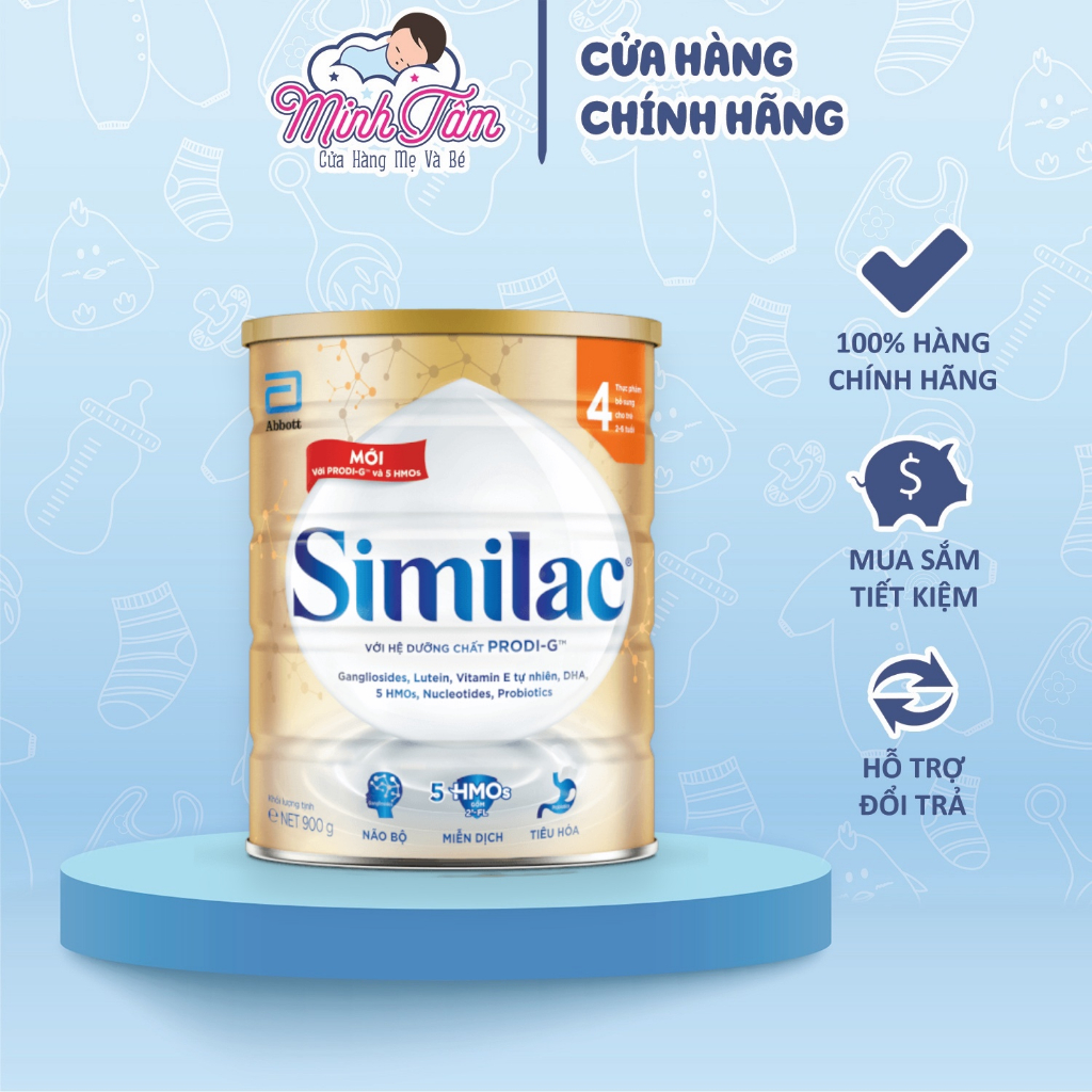 Sữa bột Similac 5G số 4 (900g) | Shopee Việt Nam