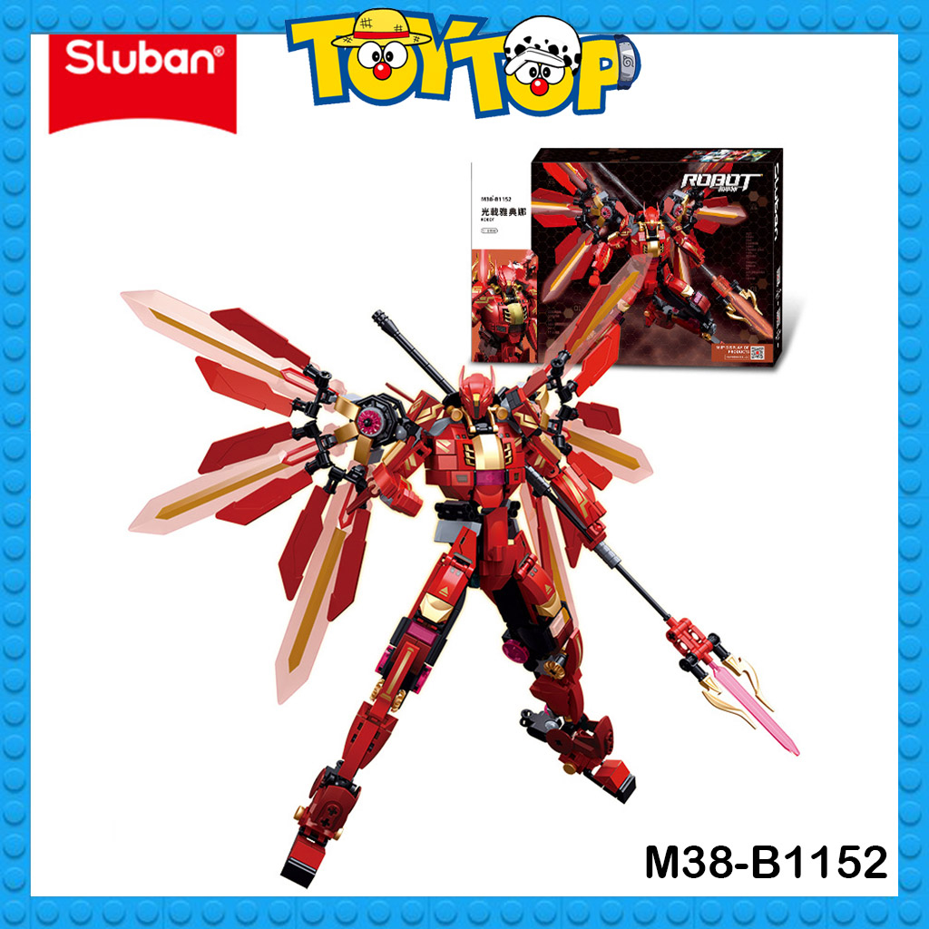 [Lẻ 1] Đồ chơi lắp ráp rô bốt mô phỏng Pacific Rim robot chiến binh xếp ...