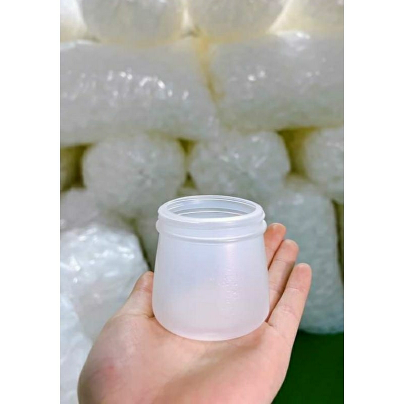 Set 50 hũ nhựa sữa chua kèm nắp 100ml, 120ml, 160ml | Shopee Việt Nam