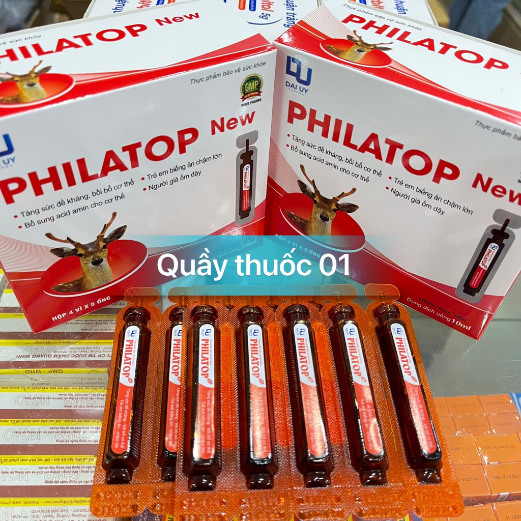 Philatop ống nhựa Đại Uy (hộp 20 ống) | Shopee Việt Nam